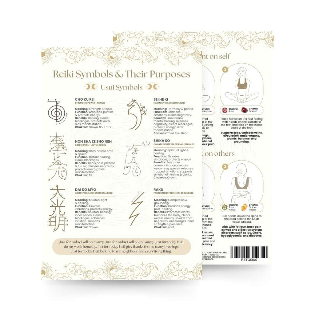 QuickStudy Guide 2.0 - Reiki (PDF File) – Stonebridge Imports