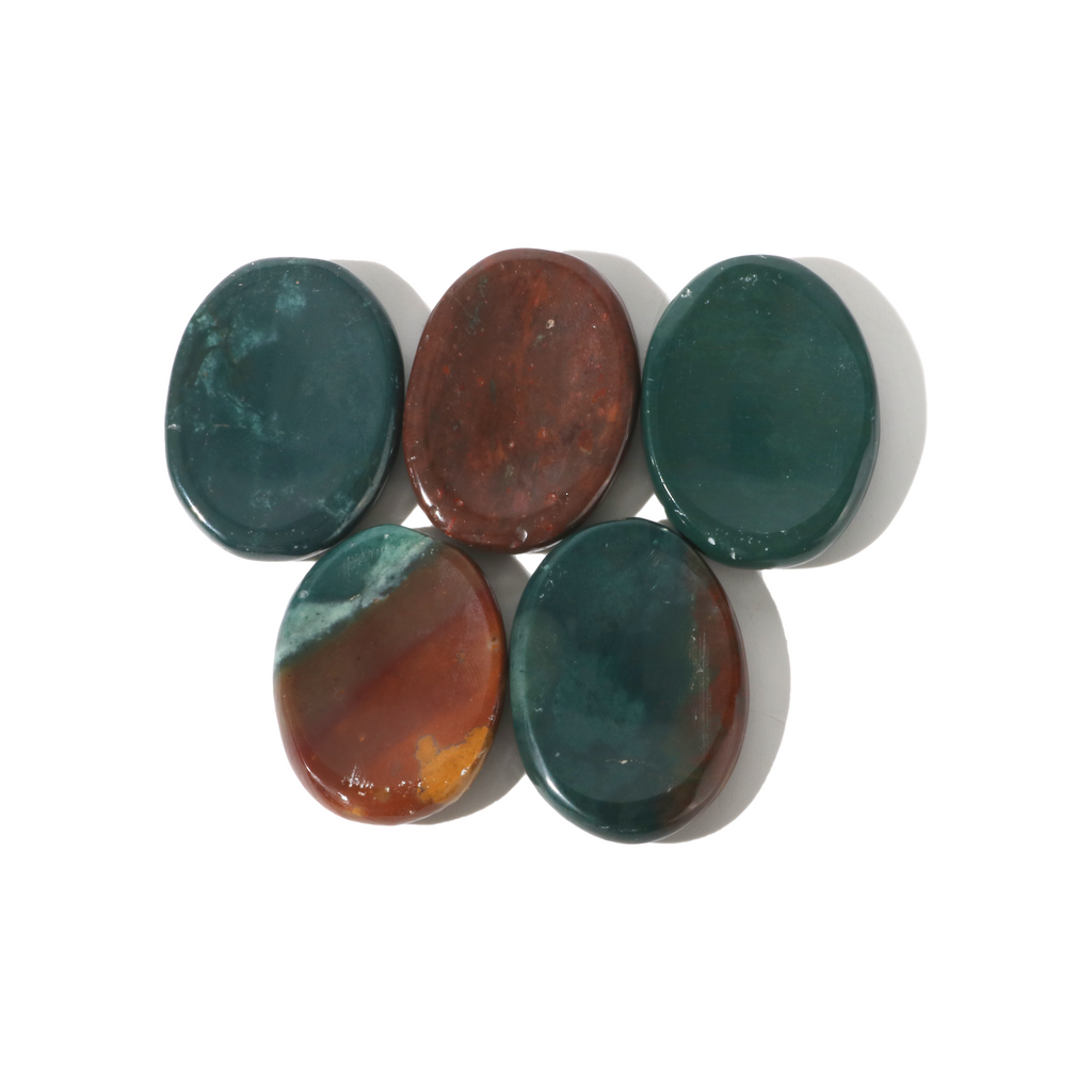 Bloodstone Worry Stone - Pack of 5 – Stonebridge Imports