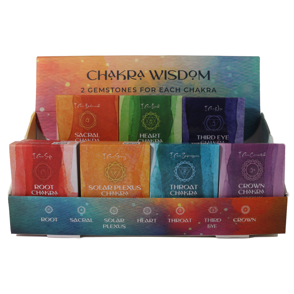 Chakra Gemstone Kit Display Only – Stonebridge Imports