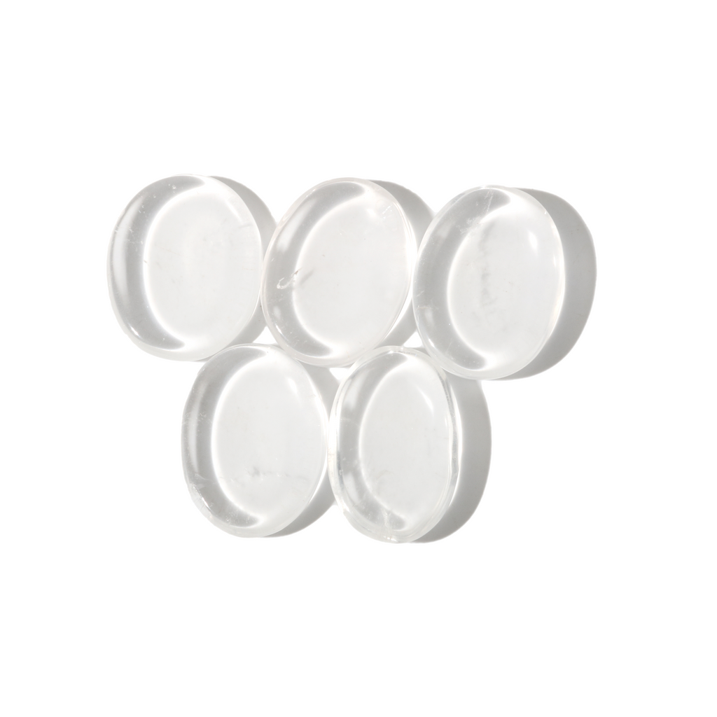Clear Quartz Worry Stone - Pack of 5 – Stonebridge Imports