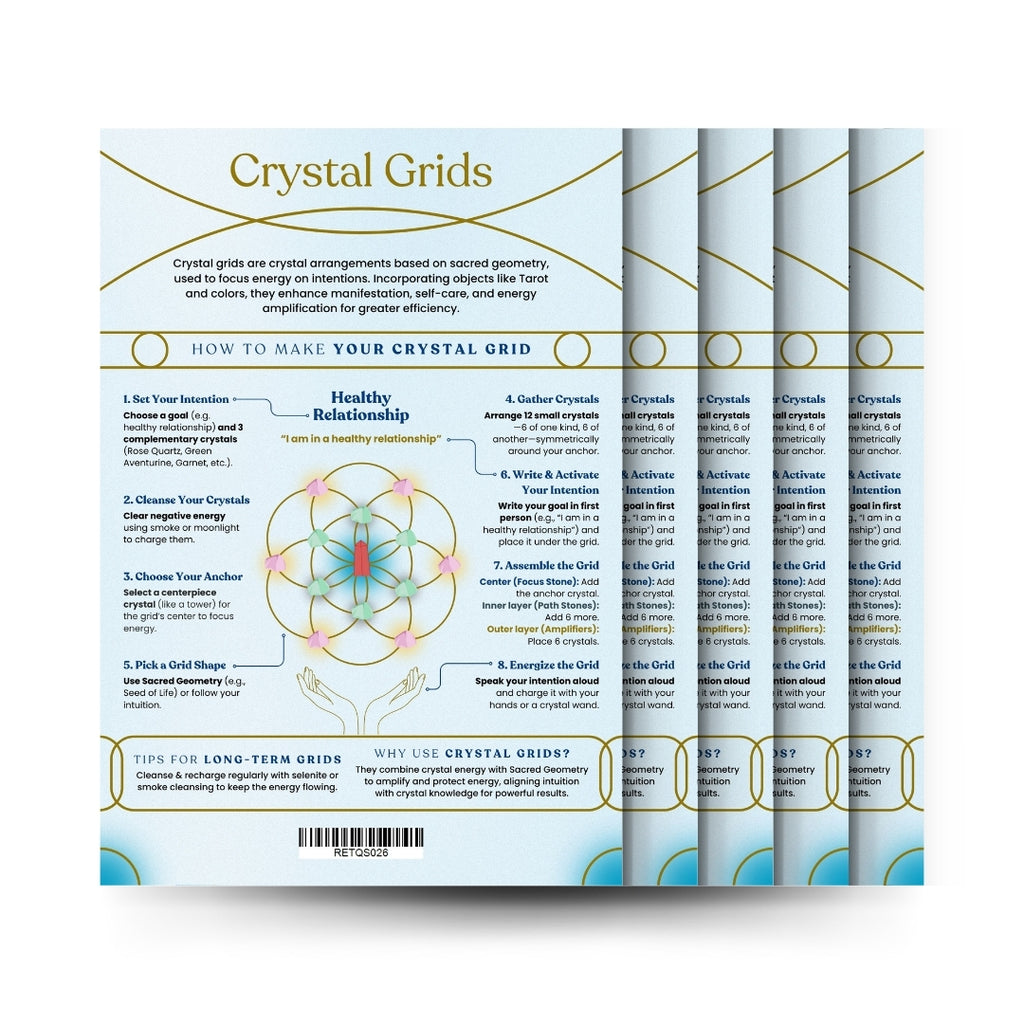QuickStudy Guide 2.0 - Crystal Grids (Hardcopy 5-pack) – Stonebridge ...