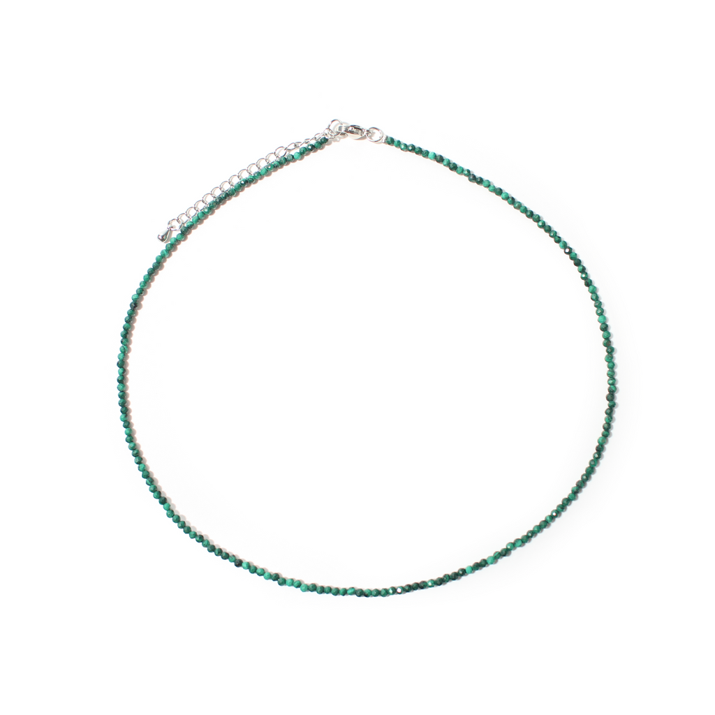 Malachite Bead Necklace - 2-3mm – Stonebridge Imports
