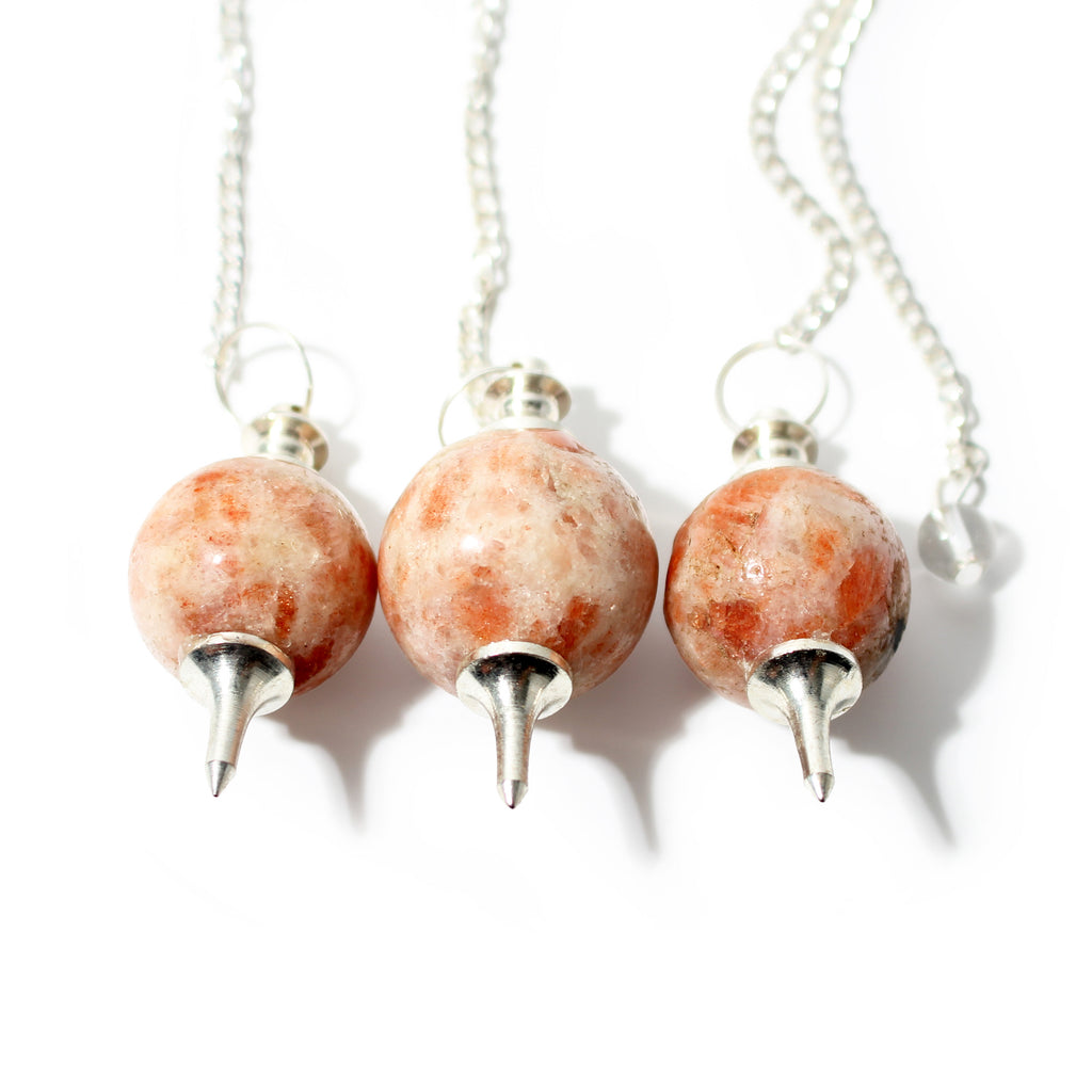 Sunstone Ball and Point Pendulum - 3 Pack – Stonebridge Imports