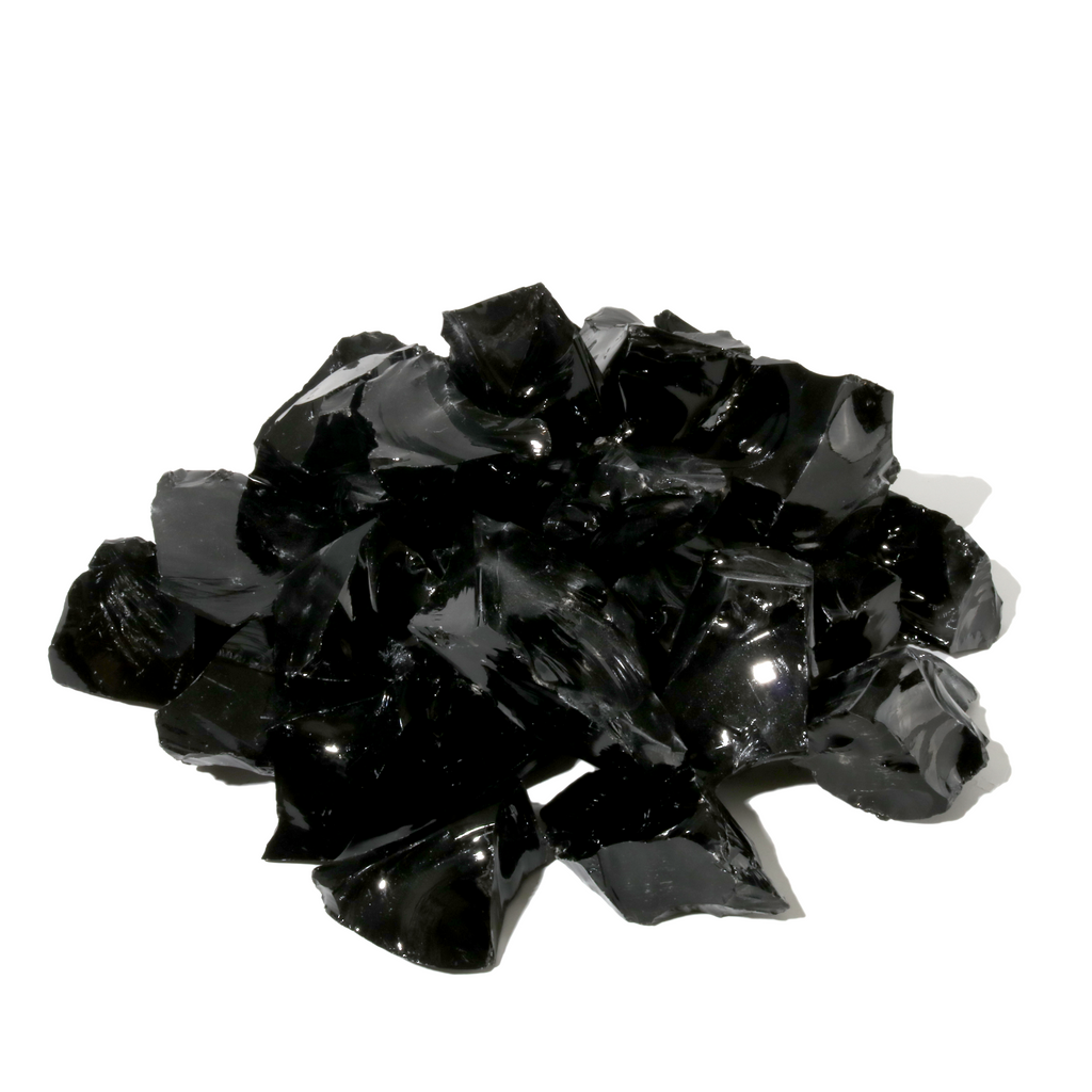 Obsidian Chunk #1 - 20kg Box - 4" – Stonebridge Imports