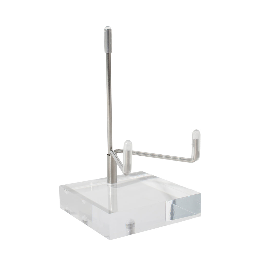 Metal Easel Stand with Acrylic Base – Stonebridge Imports