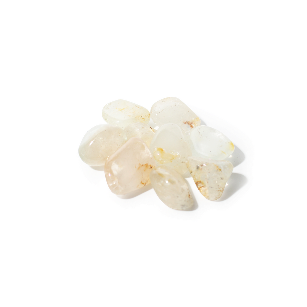 Silver Topaz Tumbled Stones – Stonebridge Imports