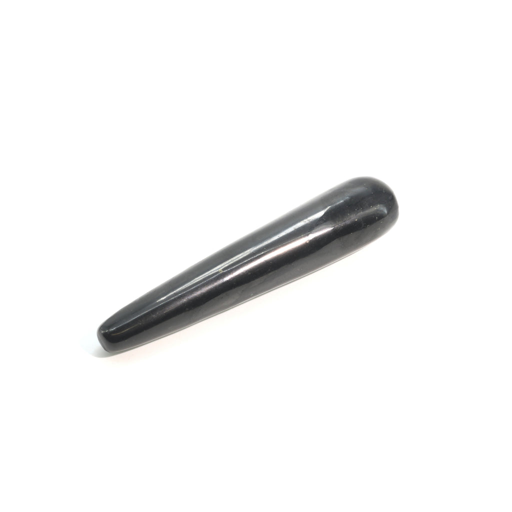 Shungite Rounded Massage Wand – Stonebridge Imports