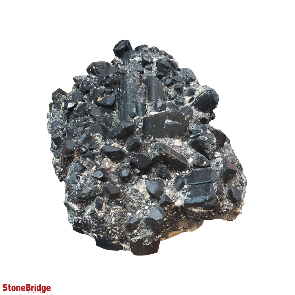 HUGE Black Tourmaline Cluster – Stonebridge Imports