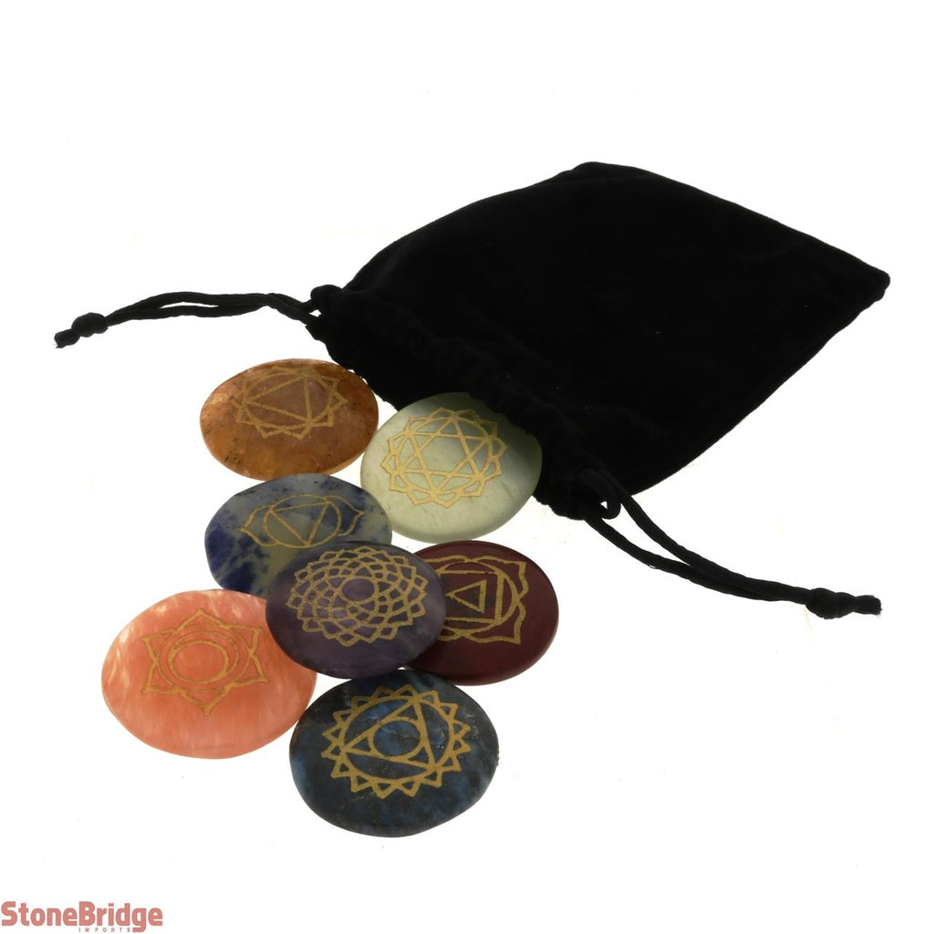 Chakra 7 Engraved Set – Stonebridge Imports