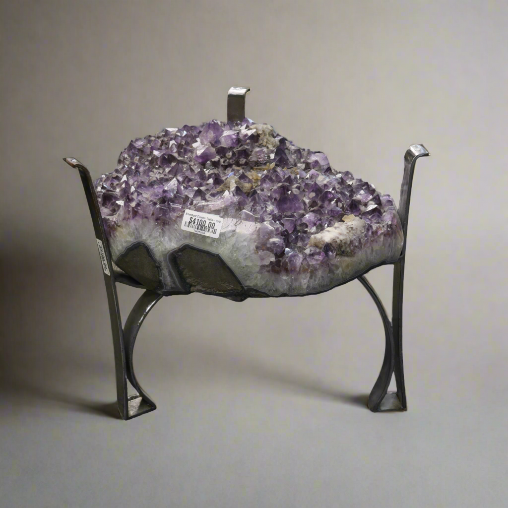Amethyst Cluster Table – Stonebridge Imports