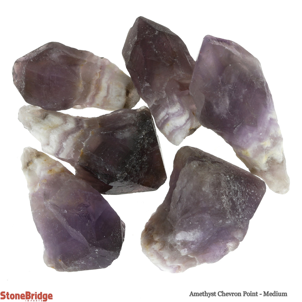 Amethyst Chevron Crystal Points – Stonebridge Imports