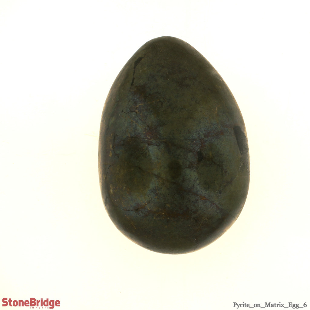 Pyrite on Matrix egg – Stonebridge Imports