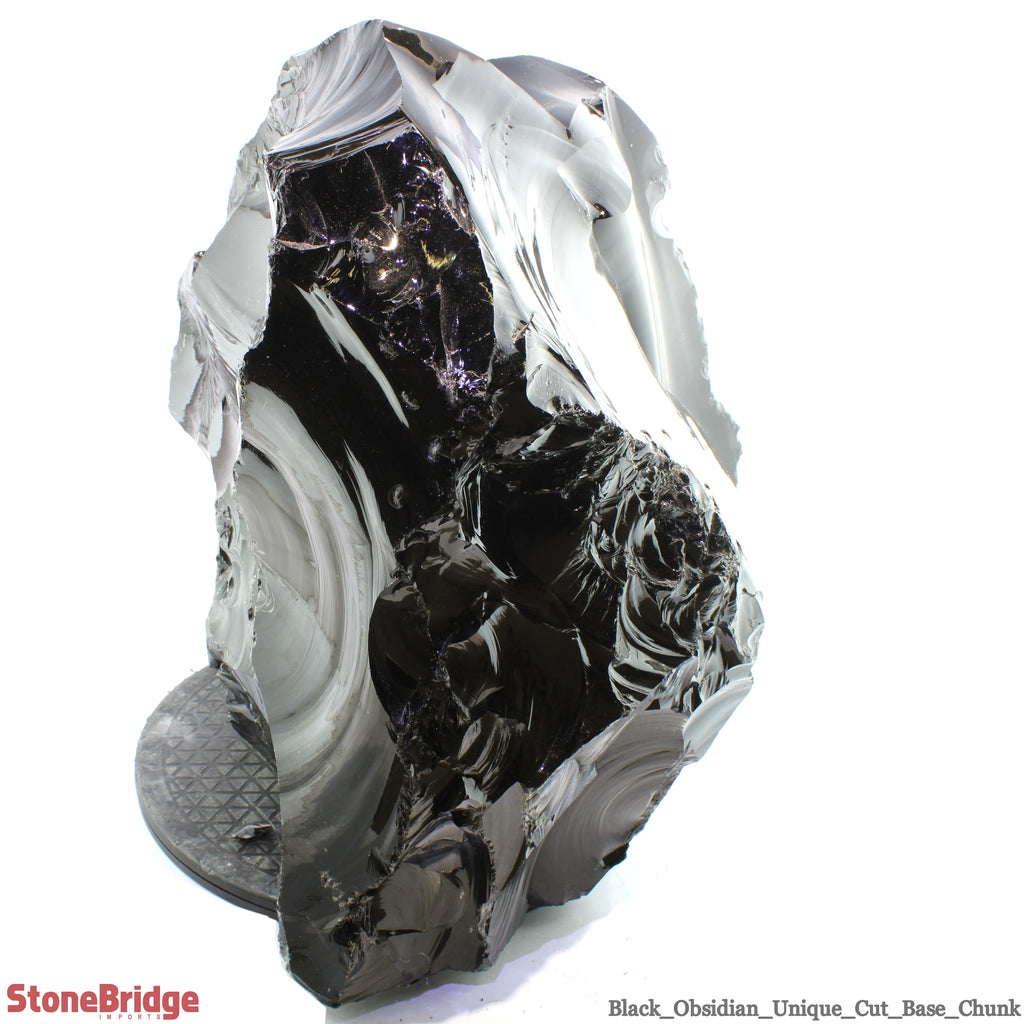Obsidian Black Boulder Cut – Stonebridge Imports